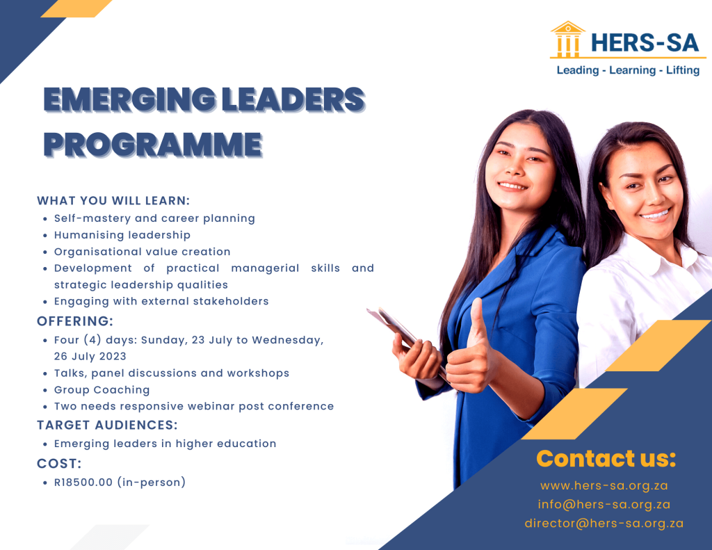 HERS-SA Emerging Leader Programme - HERS-SA